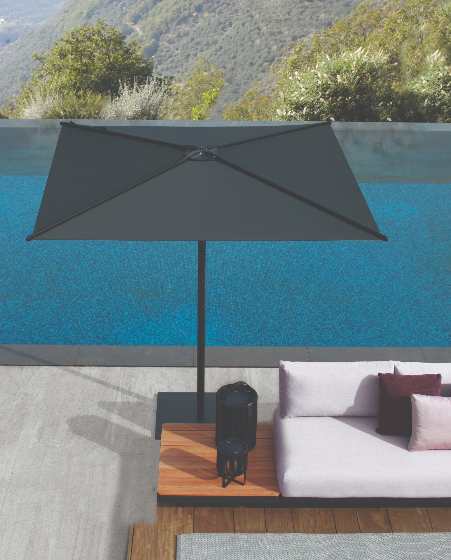 Buiten parasols en zonwering - Tuinmeubelen - Hanolux Turnhout