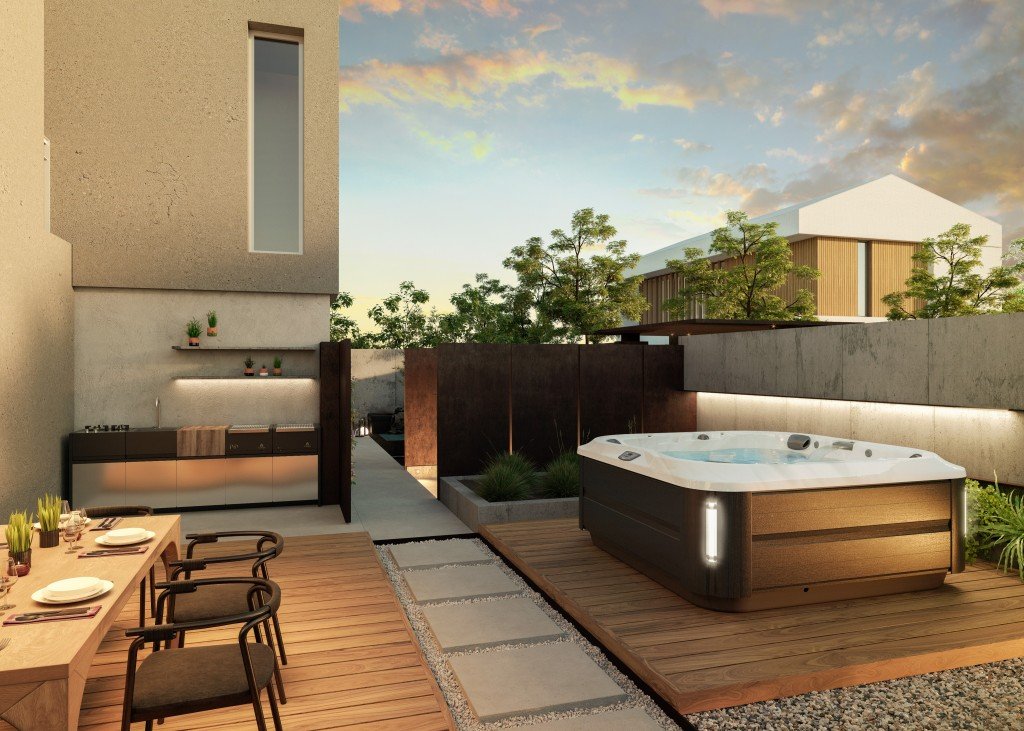 Jacuzzi J-335 bij Hanolux - Dé Jacuzzi Specialist - 3000m²