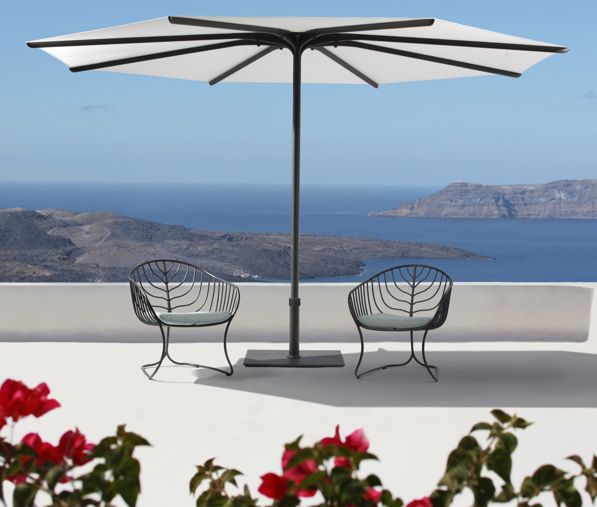 Buiten parasols en zonwering - Tuinmeubelen - Hanolux Turnhout